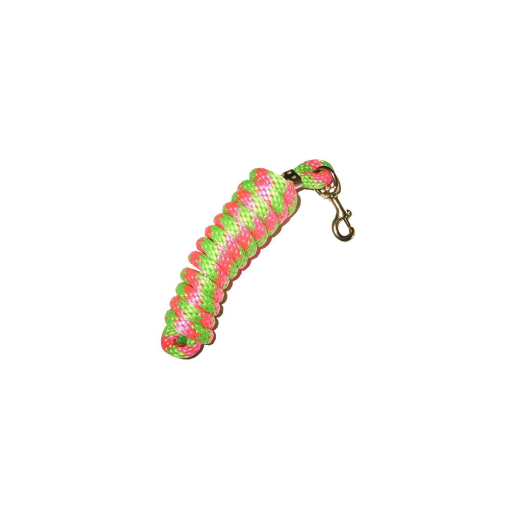 Poly Lead Rope Navy/Tan/Burgundy 5/8" ' w/ BP Bolt Snap 2-Pack #18034 ...