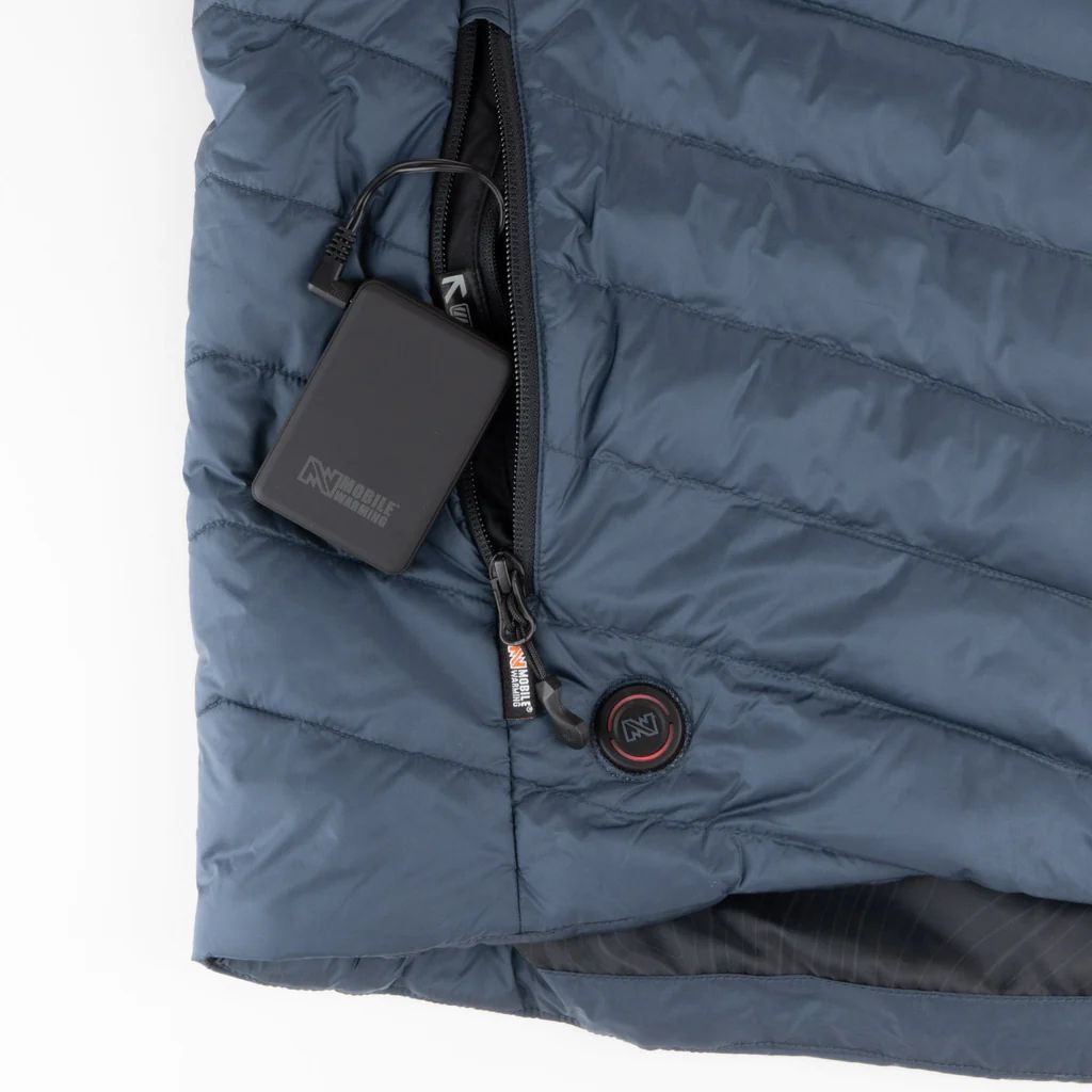 Mobile Warming Mens Backcountry Xtera 7.4V Heated Jacket Arctic Blue | eBay