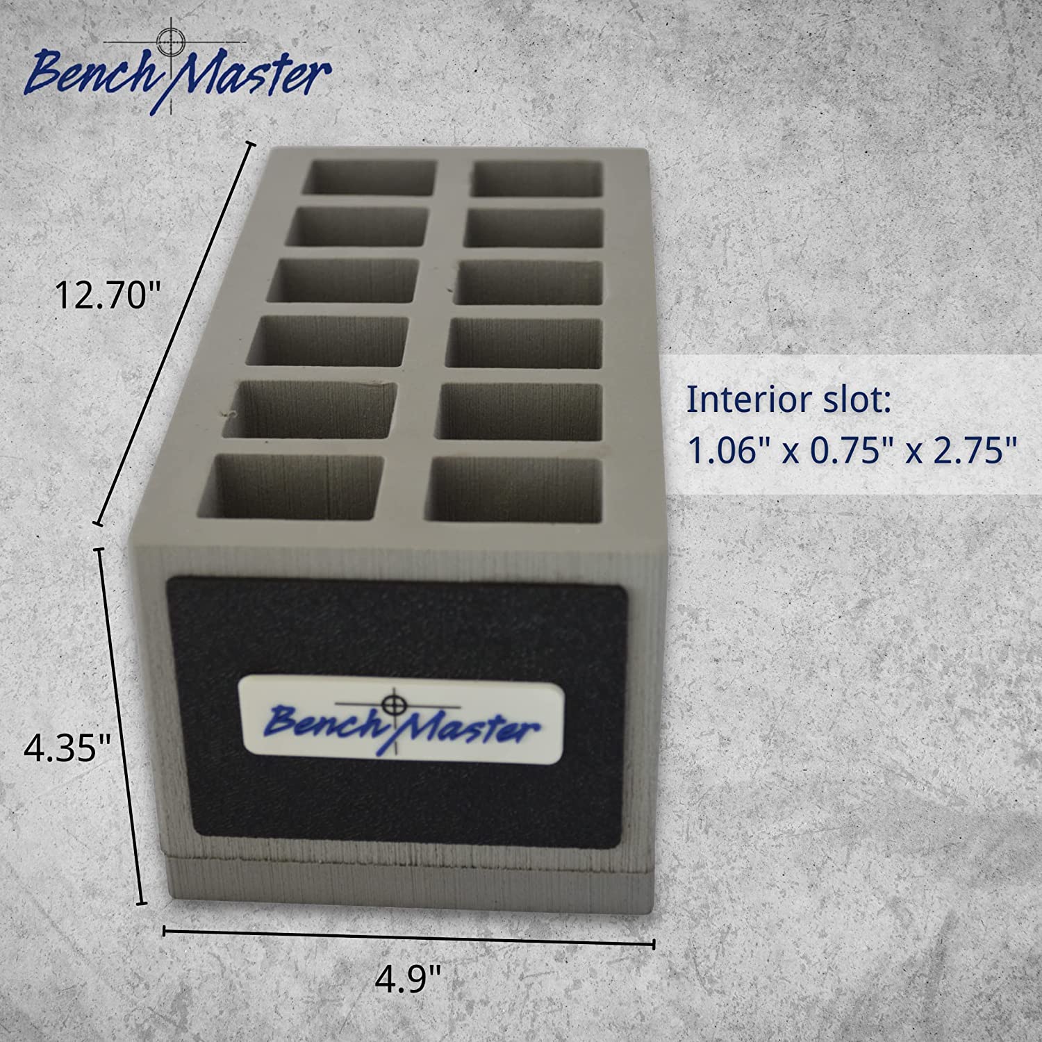 New Pro Ears Benchmaster Magazine Weapon Rack .45 Mag Organizer Gun ...